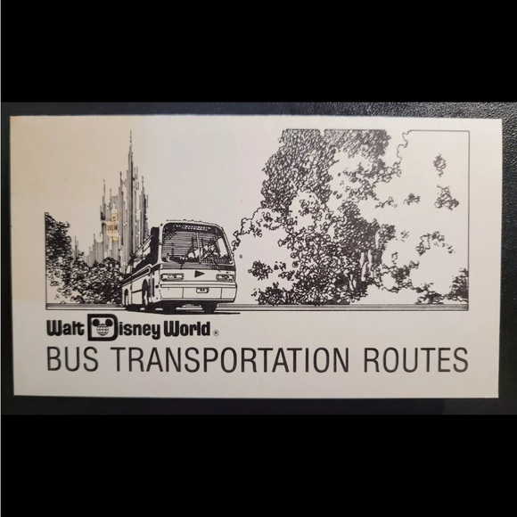 Disney | Other | Disney World Bus Route 983 Rare Hard To Find | Poshmark